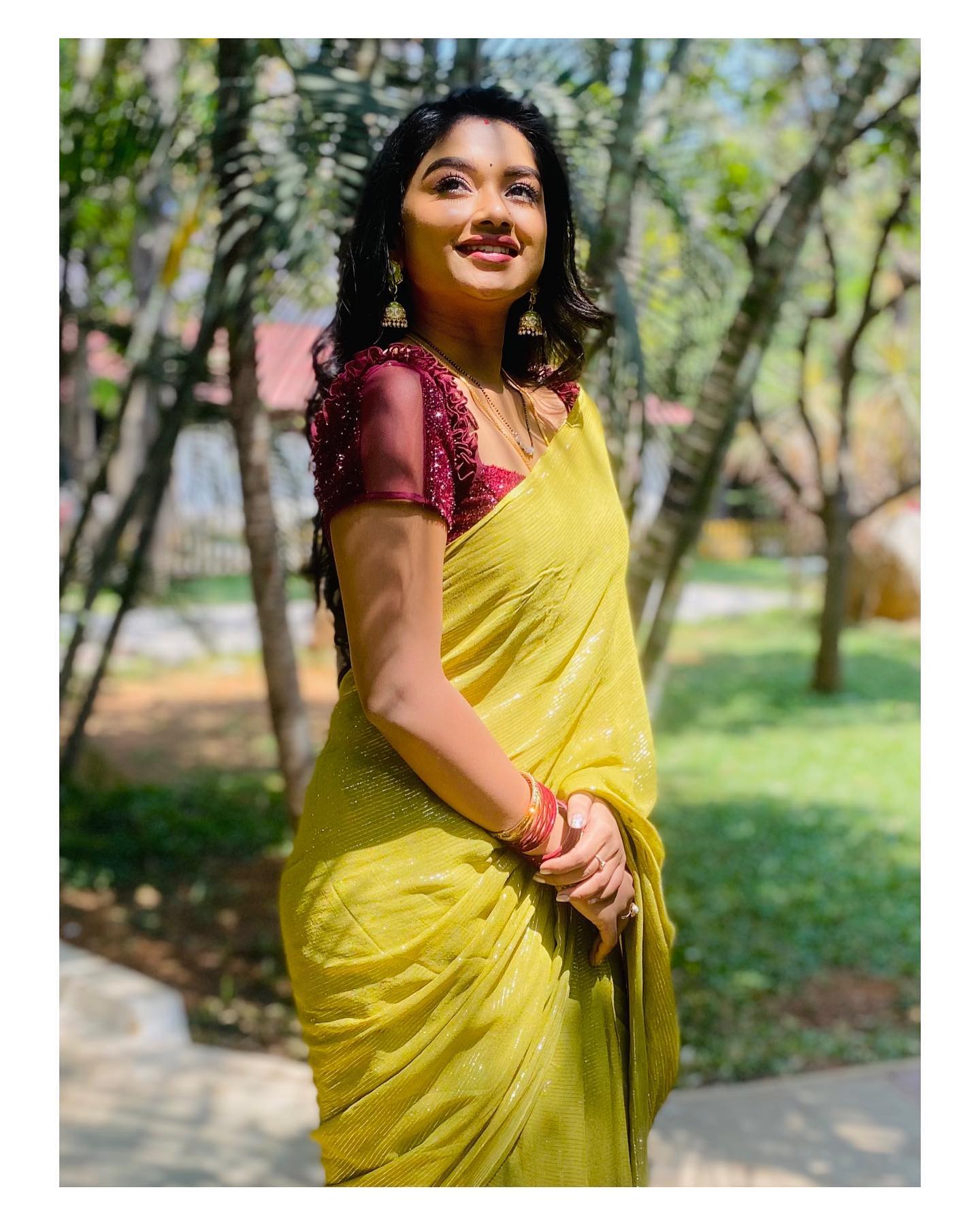 சித்தி சீரியல் வெண்பாவின் விதவிதமான புடவை கலெக்‌ஷன்ஸ்.. – News18 தமிழ்