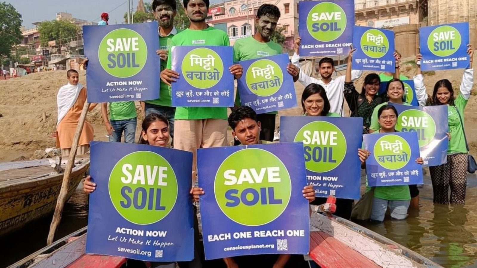 World Earth Day : காசி முதல் கன்னியாகுமரி வரை, சத்குருவின் 'மண்வளம் ...