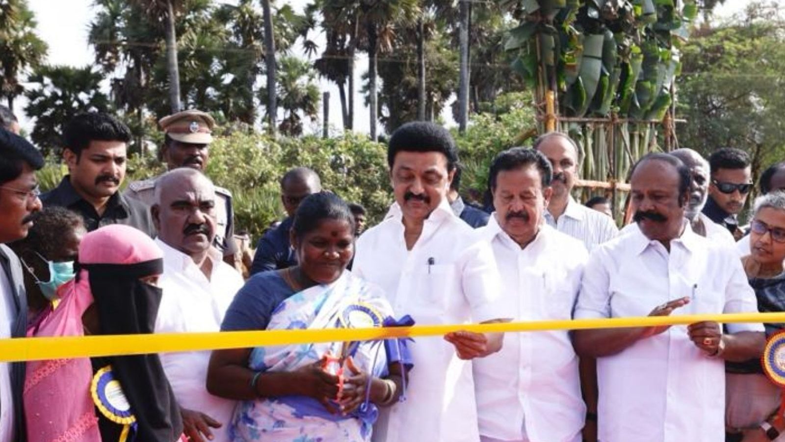villupuram cm mk stalin inaugurates periyar samathuvapuram houses and ...