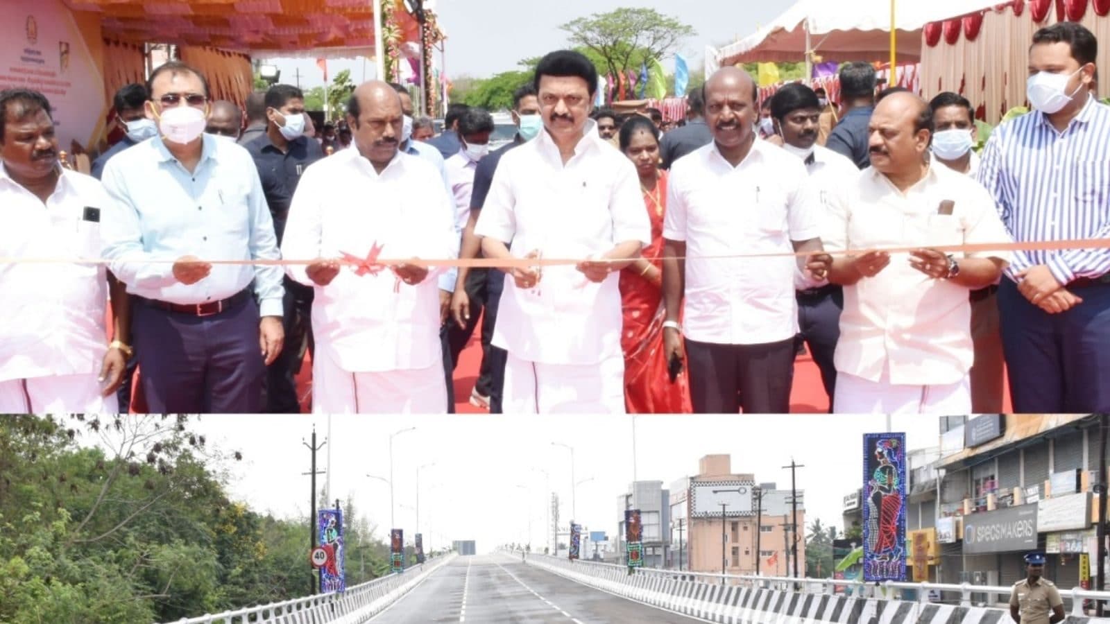 Medavakkam Bridge: CM Stalin inaugurates longest flyover on Tambaram ...