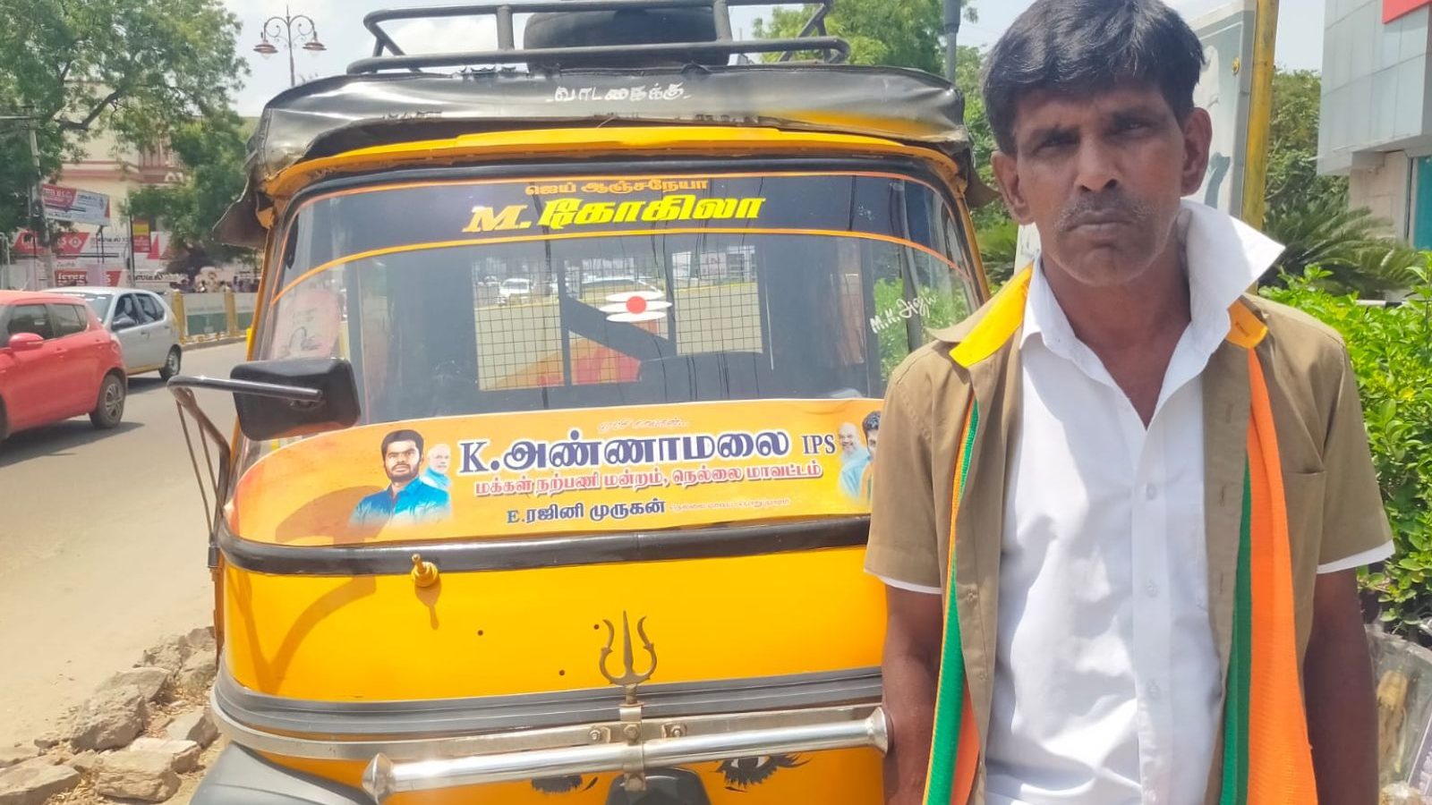அண்ணாமலை பிறந்த நாள்: இலவசமாக ஆட்டோ ஓட்டும் முன்னாள் ரஜினி ரசிகர் ...