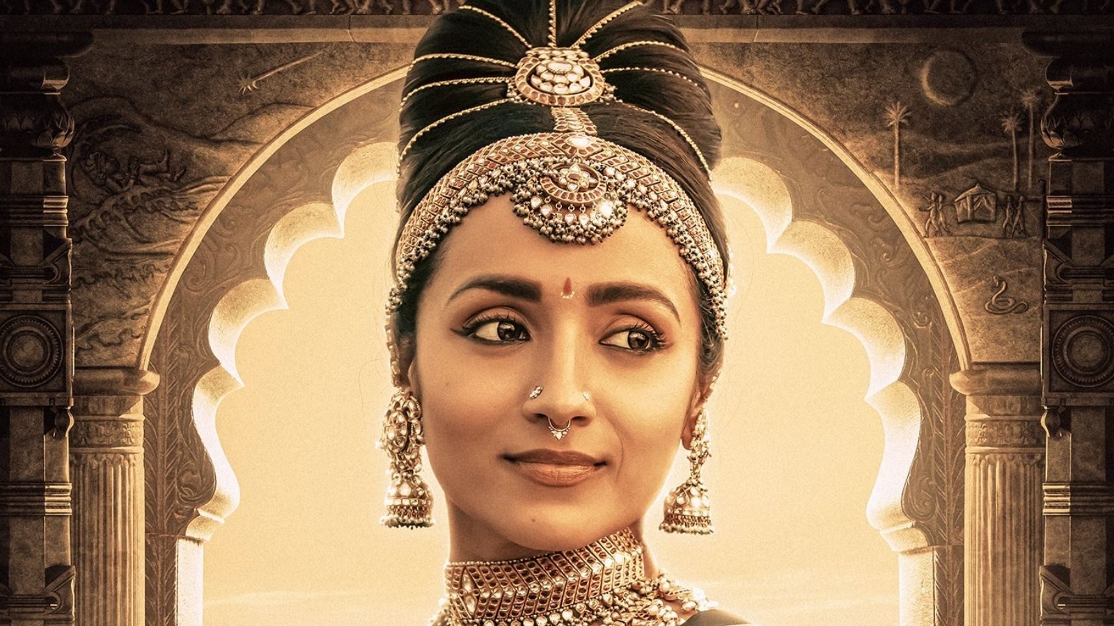 பொன்னியின் செல்வன் படத்தில் குந்தவையாக நடிக்கும் த்ரிஷா - வெளியானது போஸ்டர்