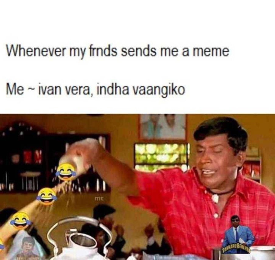 வாழ்க்கைல ஏதாவது நல்லது நடந்தா, காலான் வேனும், பரோட்டா வேனும்னு உசுர ...