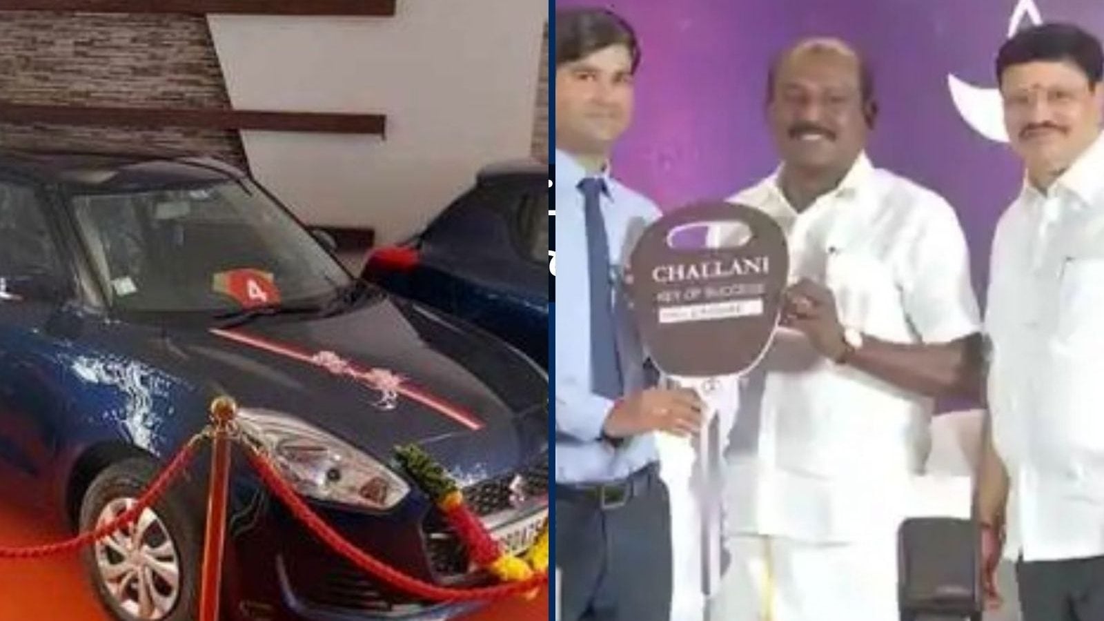 கார், பைக்கை தீபாவளி பரிசாக வழங்கிய நகைக்கடை உரிமையாளர்... சென்னையில் ...