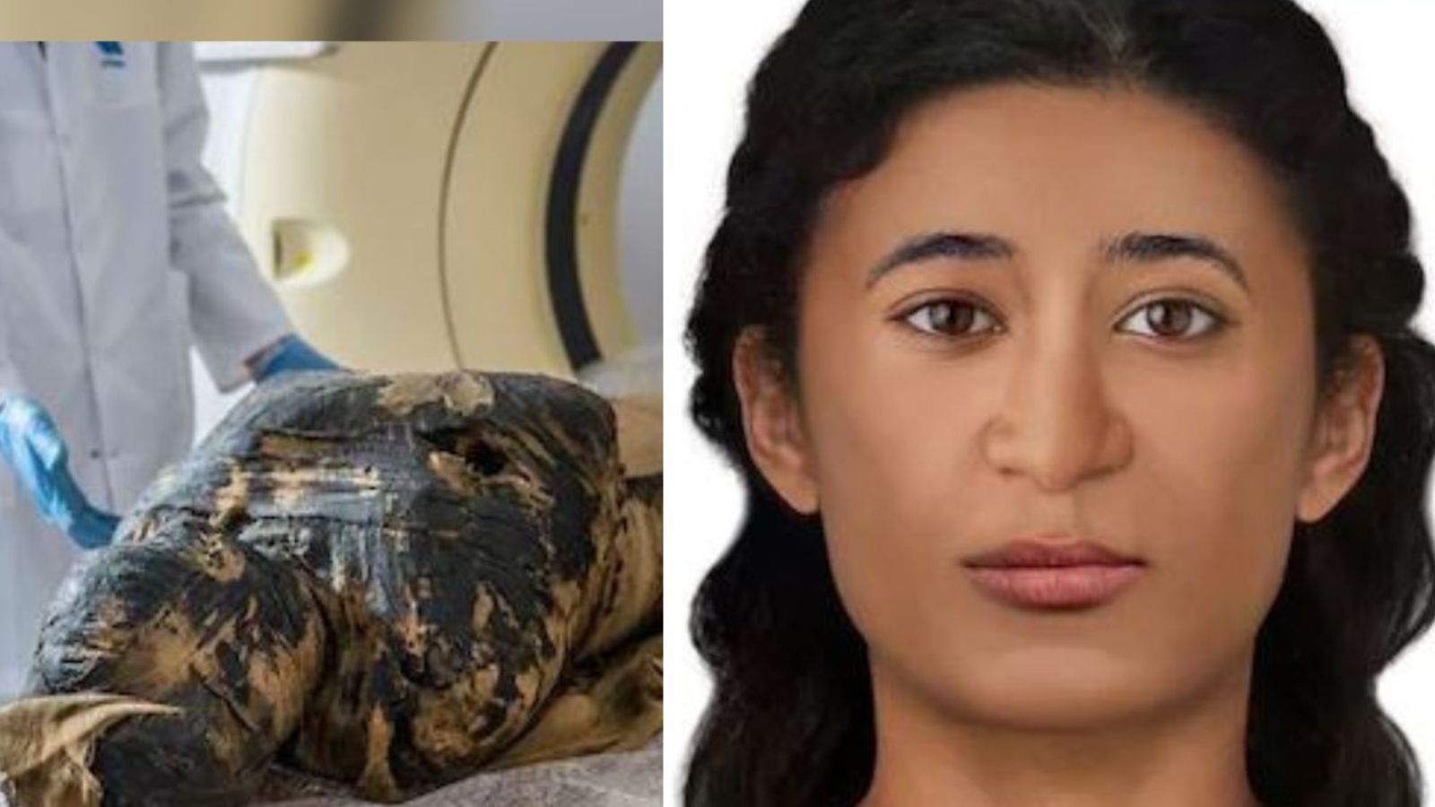 மர்ம மம்மிப் பெண்ணின் முகம் வெளியீடு - News18 தமிழ்