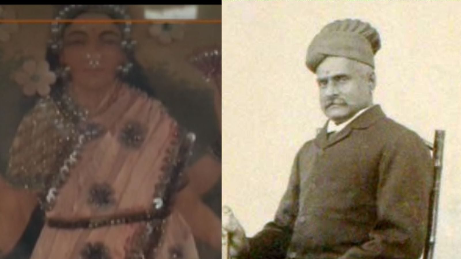 பிரபல ஓவியர் ரவிவர்மா வரைந்த அழகிய ஓவியம்! தென்காசியில தான் இருக்கு ...