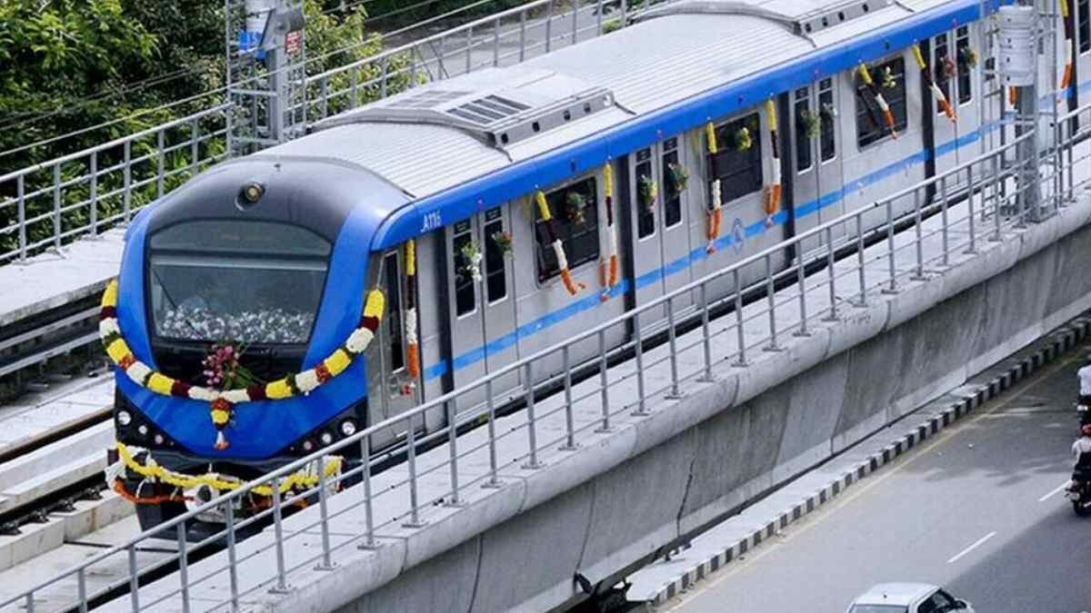 2-வது கட்ட மெட்ரோ ரயில் திட்டம்.... சுரங்கம் தோண்டும் பணி நிறைவு ...