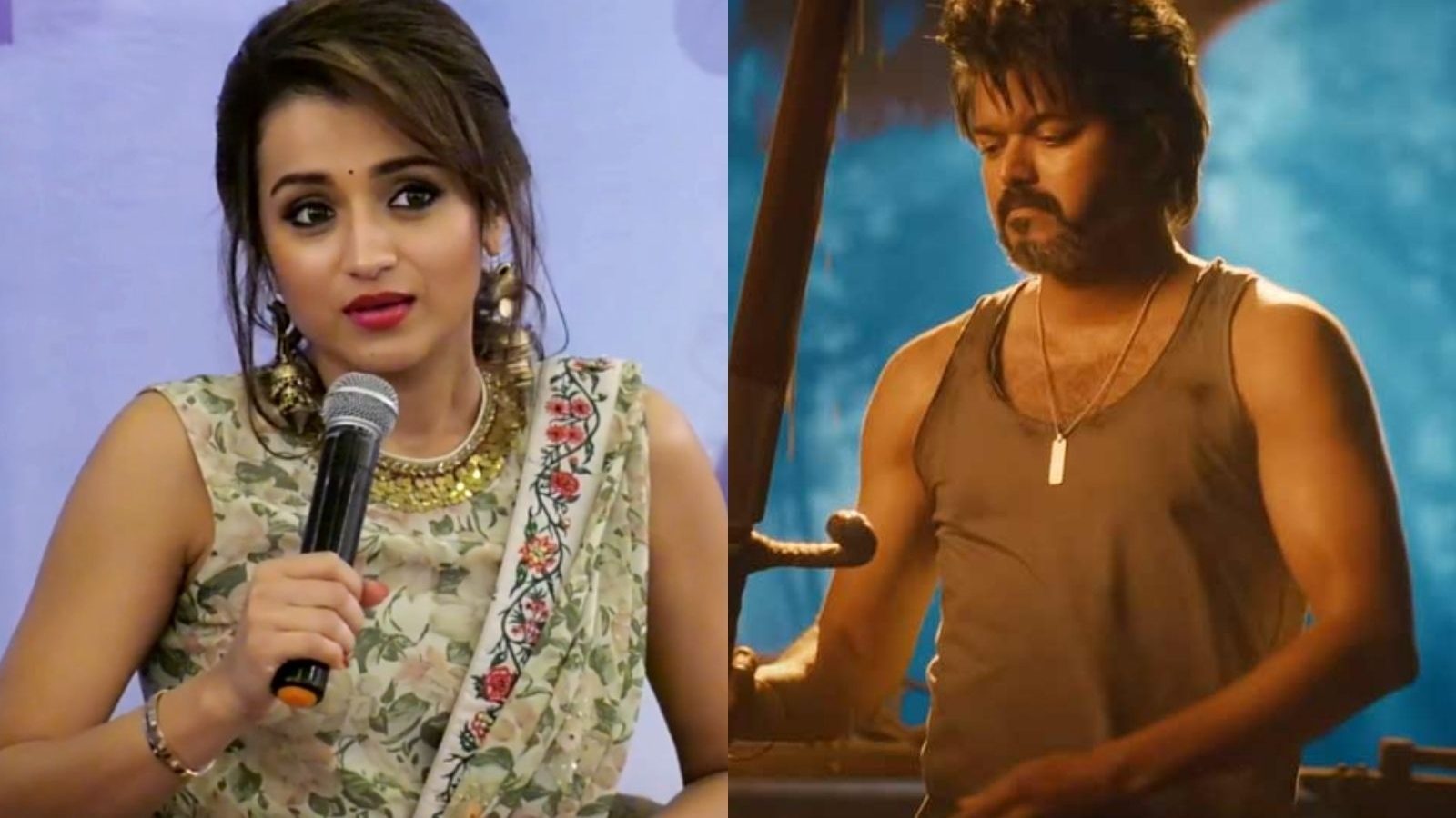 Trisha about leo in Mani Ratnam Karthi Trisha AR Rahman Ponniyin Selvan ...