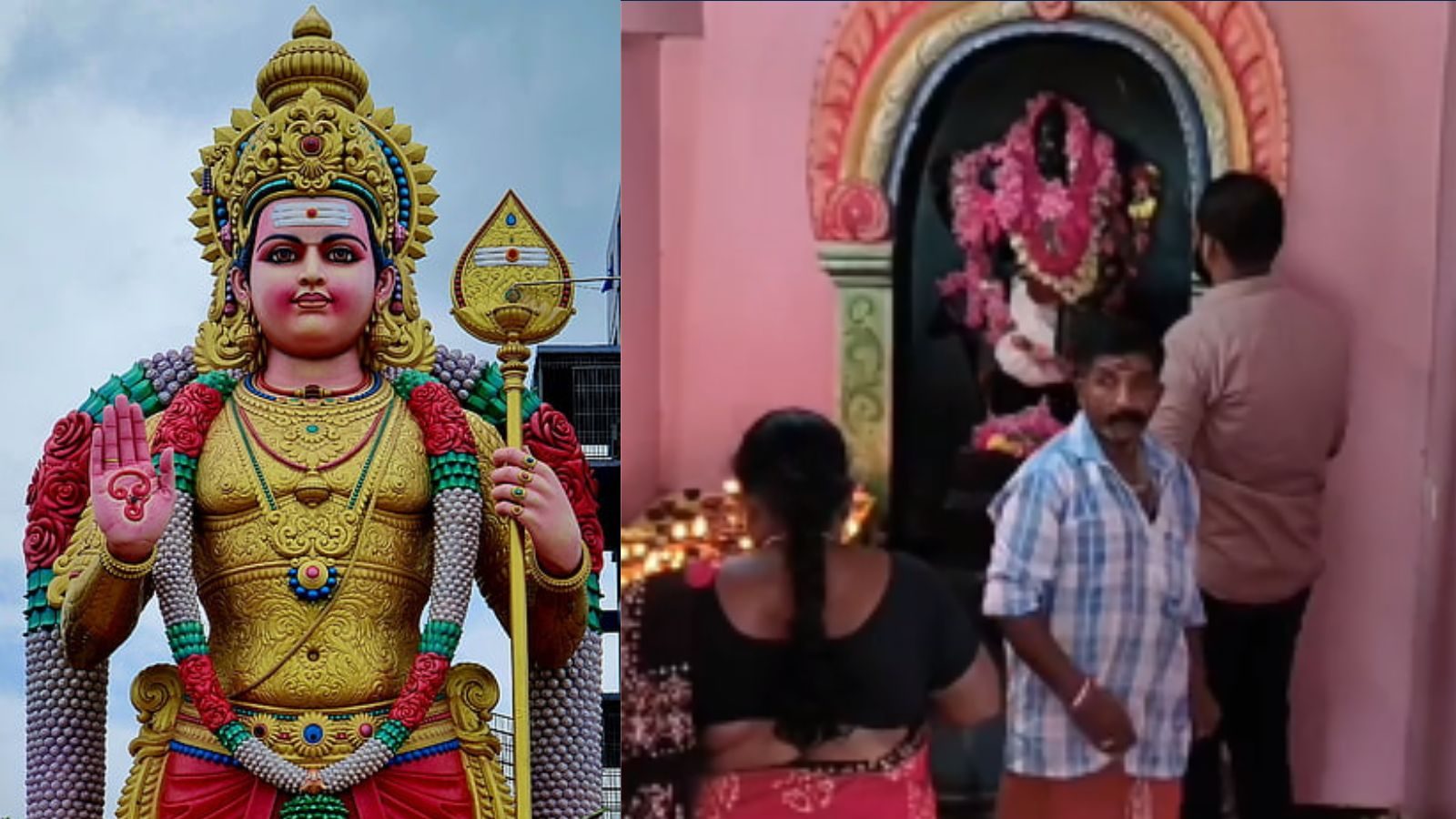 "அழகென்ற சொல்லுக்கு முருகா" பூமிக்கு அடியில் முருகன்! திண்டுக்கல் அருகே ...