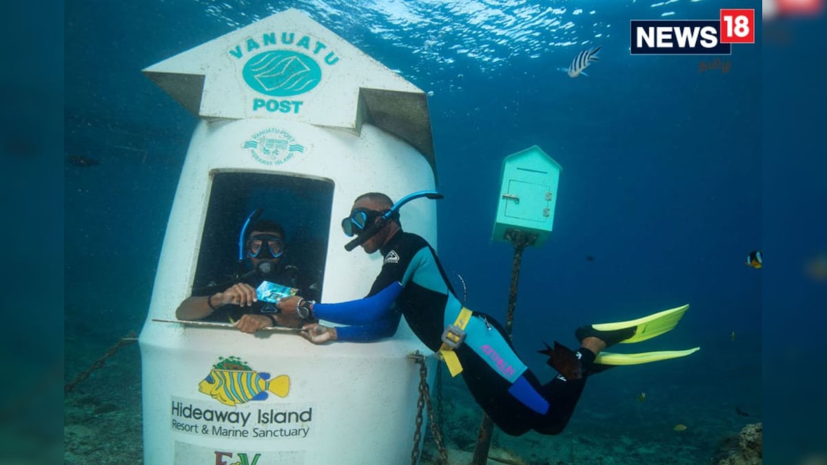 உலகின் முதல் நீருக்கடியில் உள்ள Whale Mail தபால் நிலையம் பற்றி ...