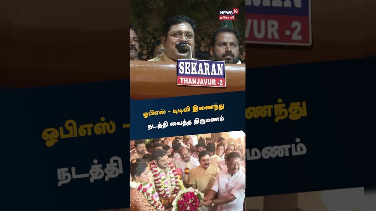 Vaithilingam's Son Wedding | OPS - TTV இணைந்து நடத்தி வைத்த திருமணம் | AIADMK | AMMK | Tamil News