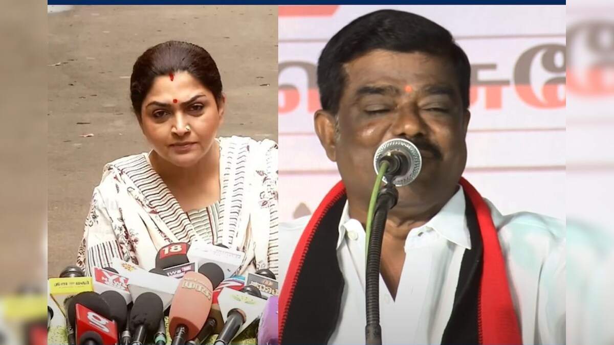 dmk speaker Shivaji Krishnamoorthy dismiss in dmk party | குஷ்பு ...