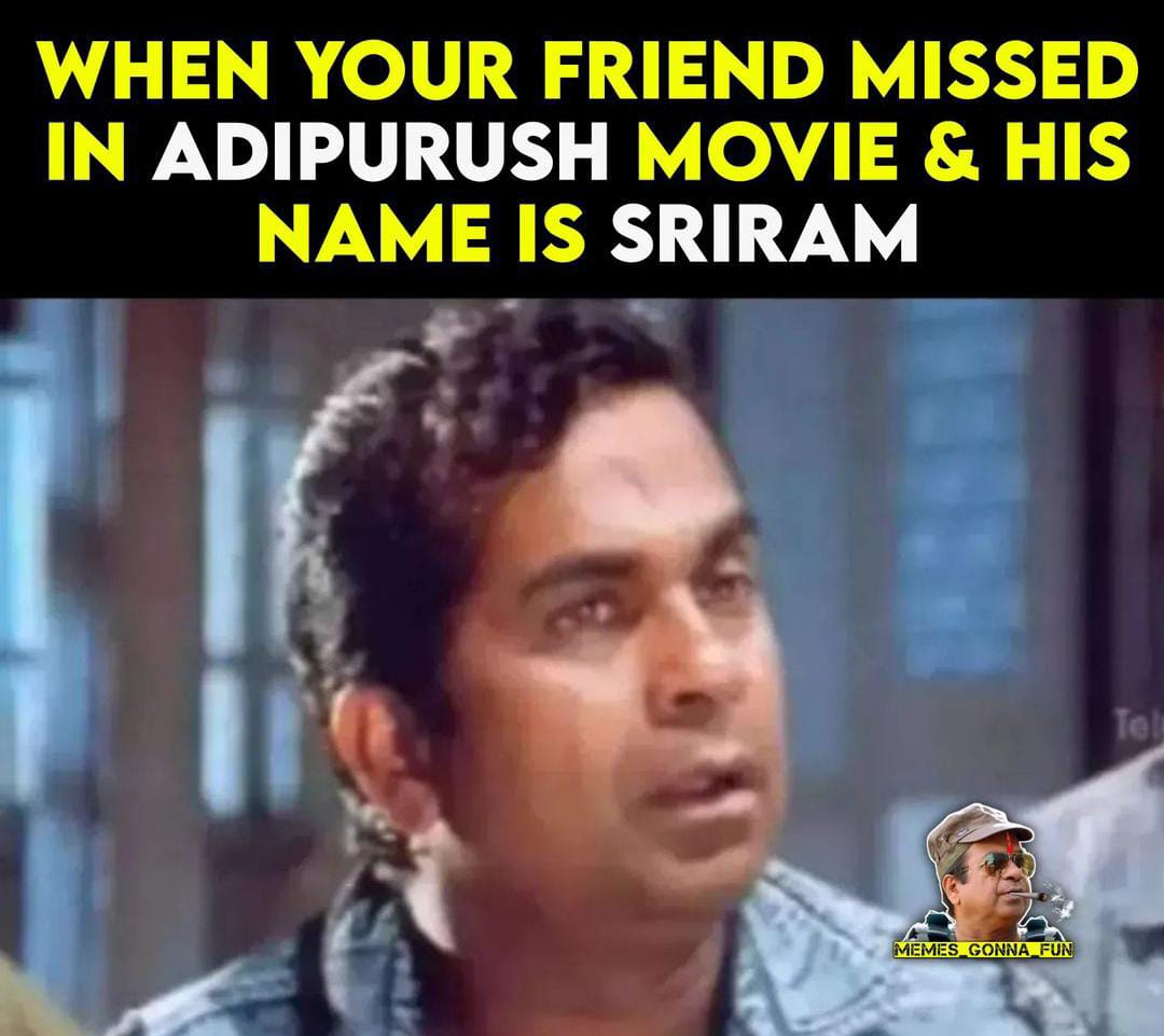 Trending tamil Adipurush memes goes viral on Social media | சமூக ...