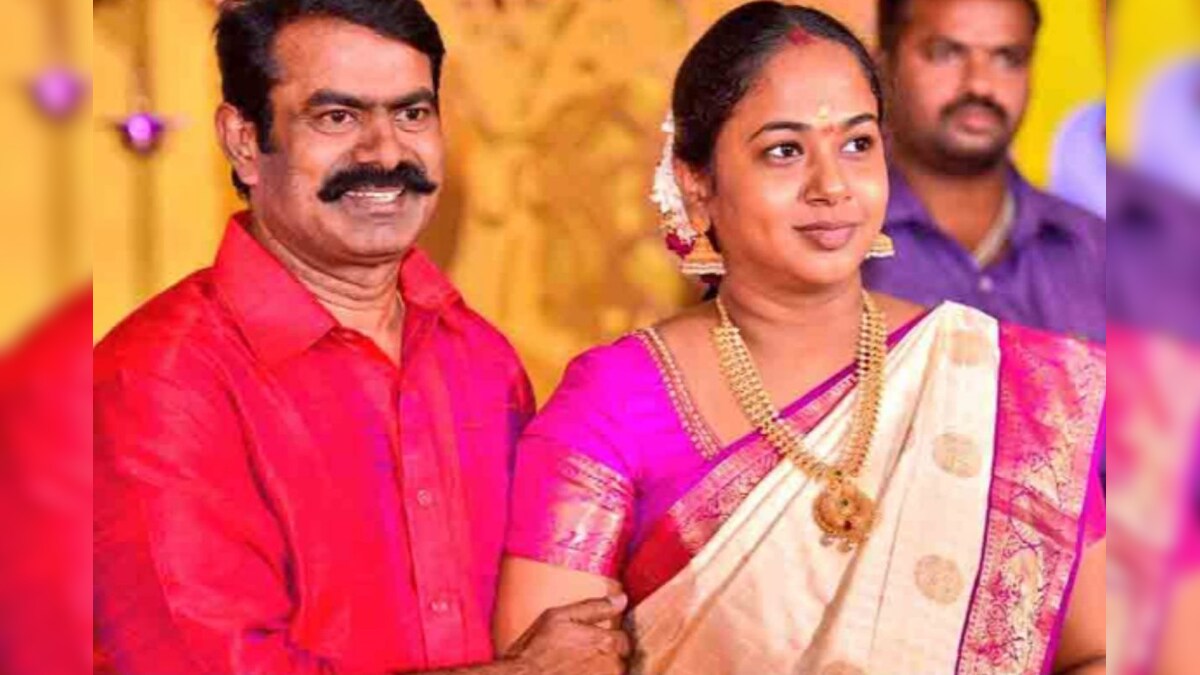 மனைவியுடன் விசாரணைக்கு ஆஜரான சீமான் – News18 தமிழ்