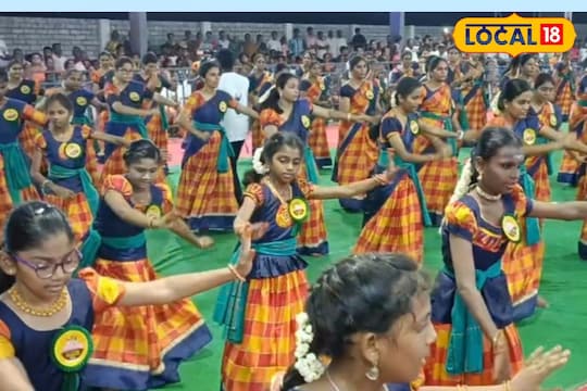 2000 Years of Kongu Traditional ! Valli Kummi group dressed in the same ...