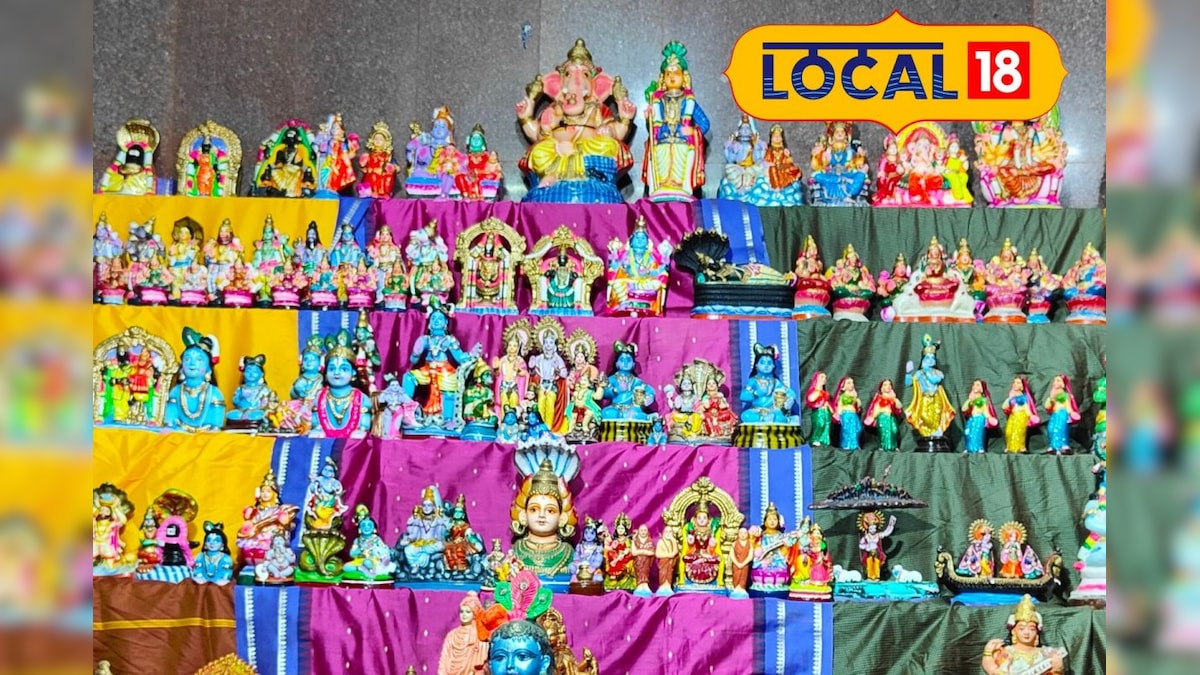 On the occasion of Navratri, Kolu doll is worshiped in temples | கொலு ...