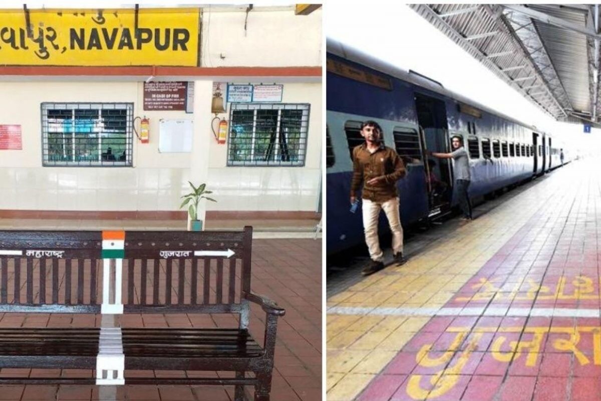 Unique Railway Station Of India Navapur Railway Station details here ...