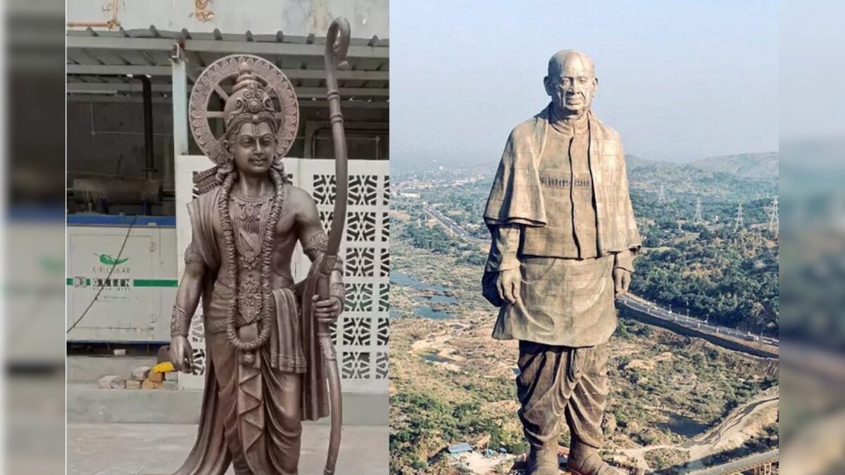 உலகிலேயே உயரமான சிலையாக வரவுள்ள ராமர் சிலை... சர்தார் படேலை விட அதிகம் ...