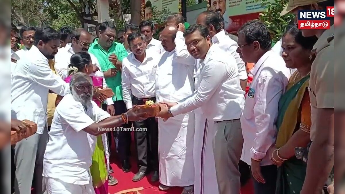 E.V.Velu | ரூ.126 கோடி மதிப்பீட்டிலான சாலை மேம்பாடு பணியினை தொடங்கி ...