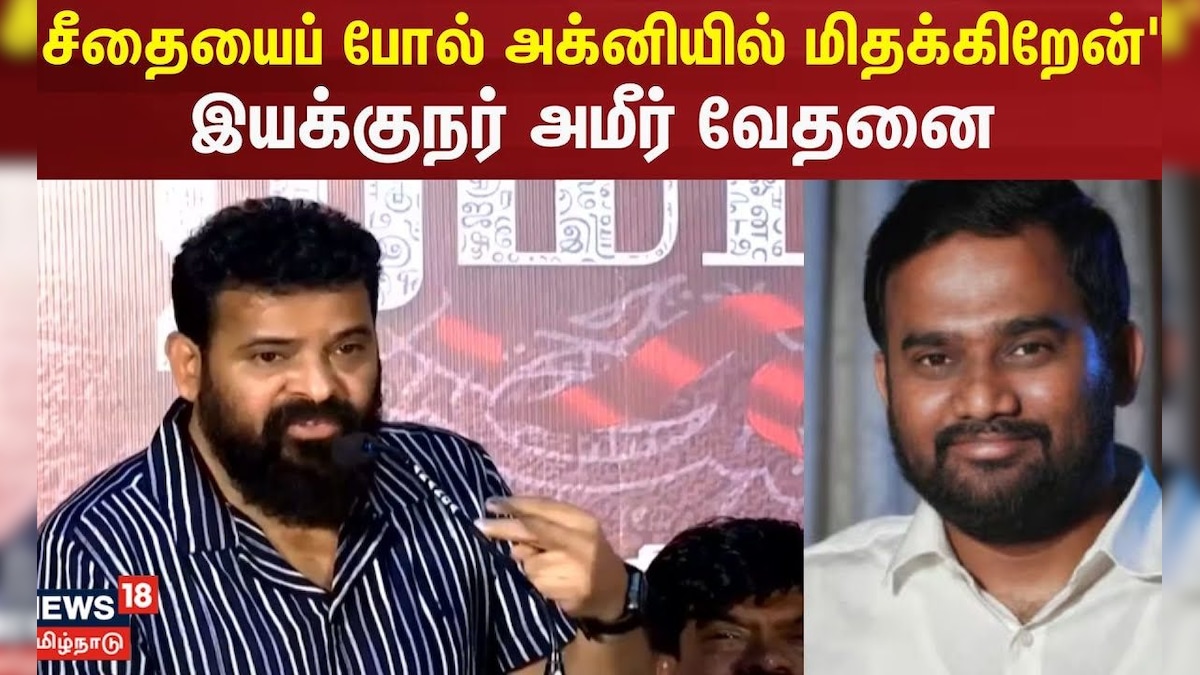 Ameer Speech | "சீதையைப் போல் அக்னியில் மிதக்கிறேன்" - இயக்குநர் அமீர் ...