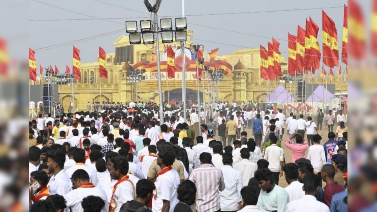 TVK MAANADU | யார் பெரிசு அடிச்சுக்காட்டு; எக்ஸ் பக்கத்தில் தெறிக்கும் மாநாடு வீடியோக்கள் ...