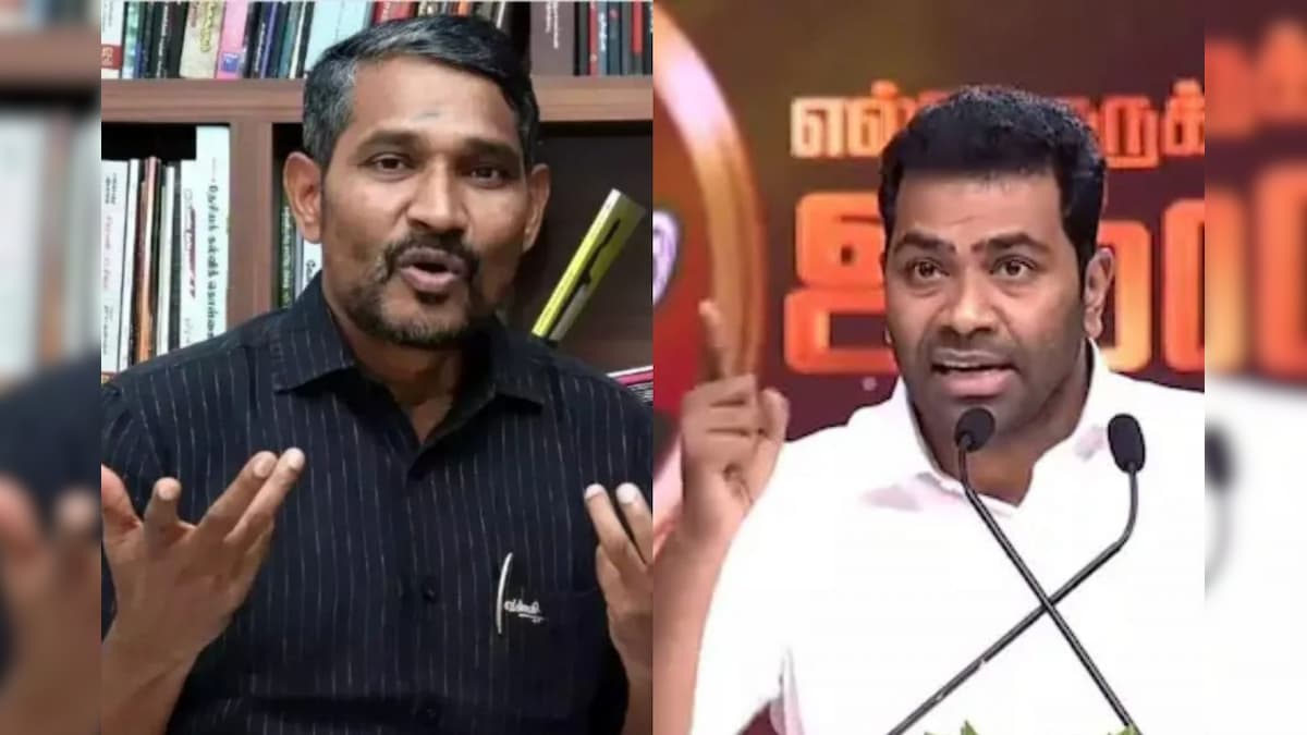 Aadhav Arjuna: "மாற்றானின் கால் பிடித்து தன்மானம் கெட்டு.." - ஆதவ் ...