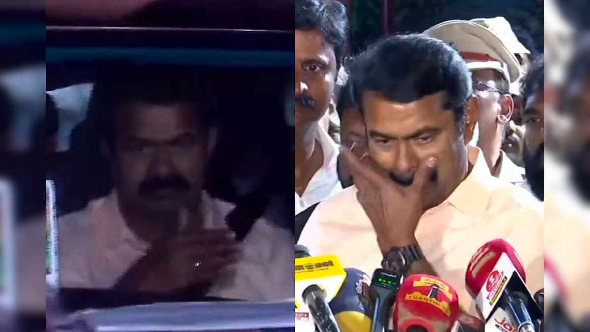 Seeman | ஒன்றேகால் மணி நேரம் விசாரணை..! 50க்கும் மேற்பட்ட கேள்விகள் ...