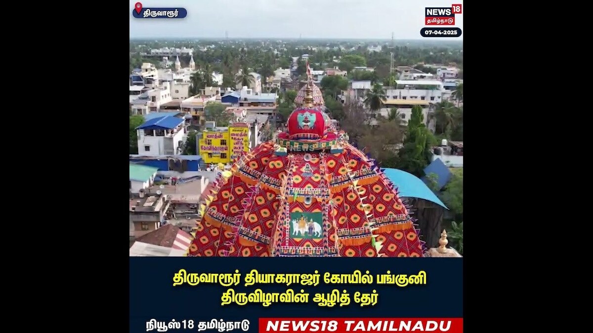 Thiruvarur Therottam | தியாகராஜர் கோயில் ஆழித்தேரோட்டம்! வடம் பிடித்து இழுத்த பக்தர்கள் | N18S