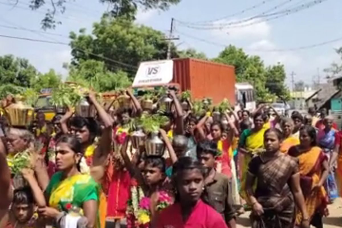 Kaliyamman temple consecration ceremony begins with procession | News ...
