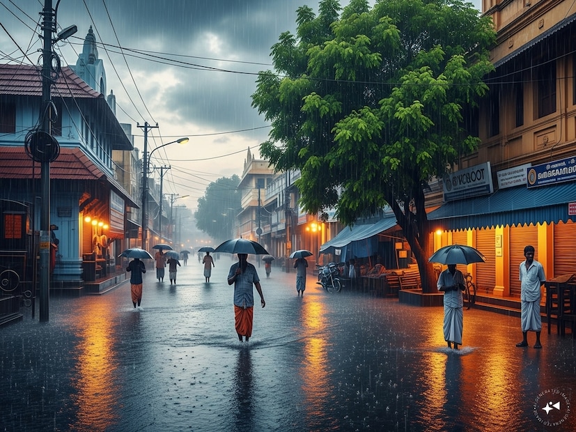 Rain Alert | தமிழ்நாட்டில் நாளை (செவ்வாய்க்கிழமை) மீண்டும் மழை எச்சரிக்கை.. வானிலை மையம் முக்கிய ...