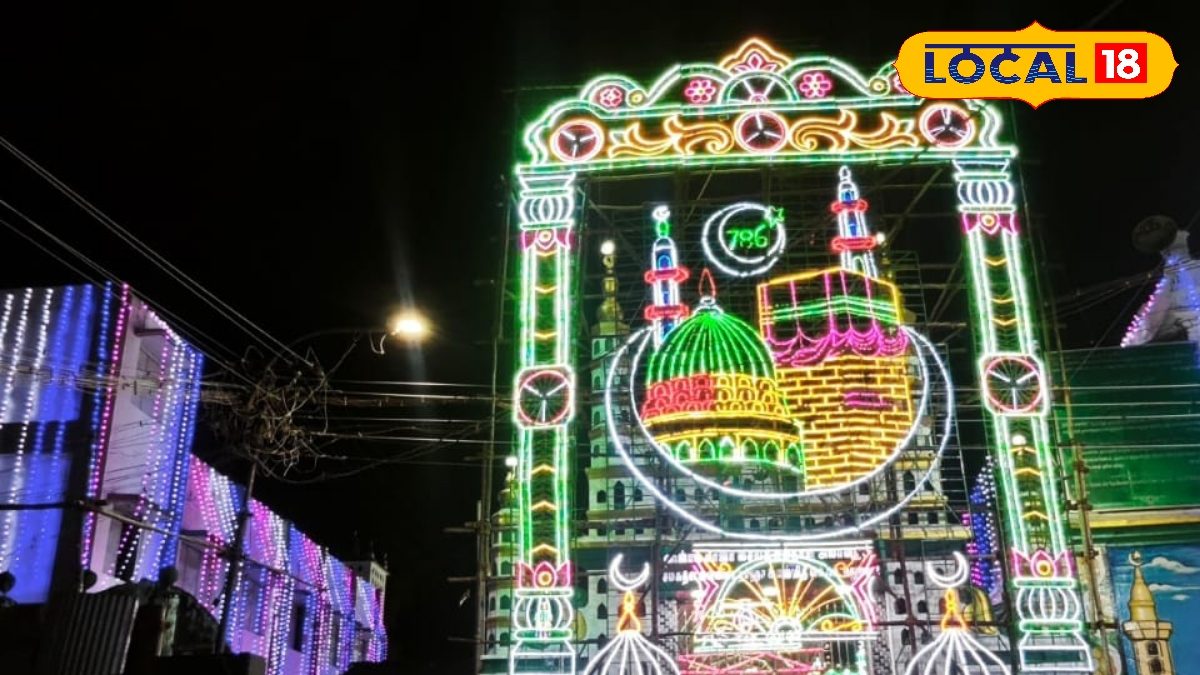 Madurai Goripalayam Mosque Dazzles with Lights for 2026 Ramadan ...