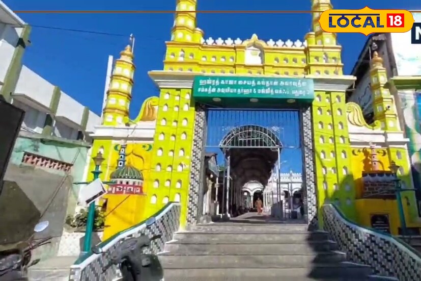 Madurai Goripalayam Mosque Dazzles with Lights for 2026 Ramadan ...