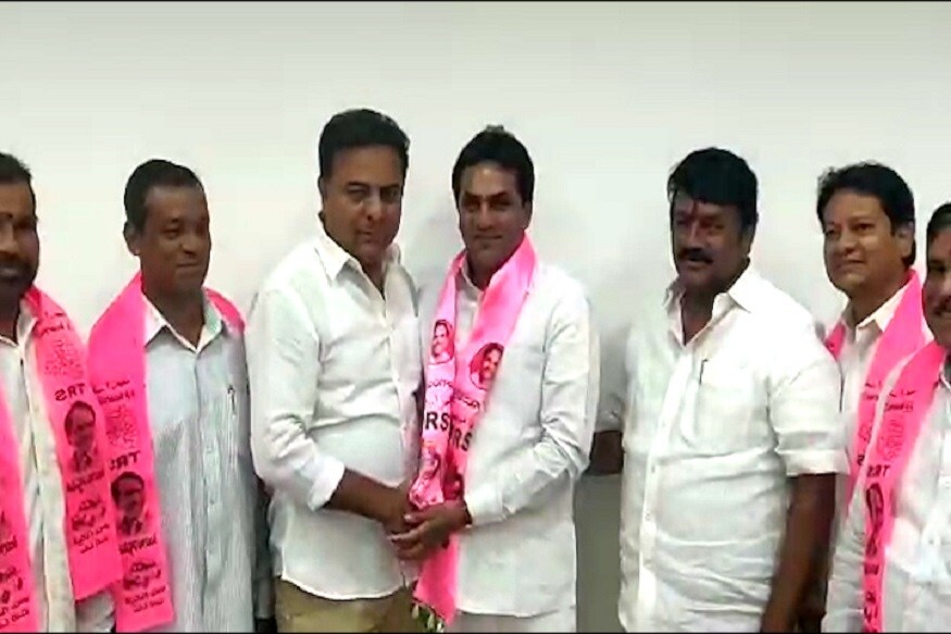 Video: కేటీఆర్ సమక్షంలో టీఆర్ఎస్‌లో చేరిన టీడీపీ నేత | Khairtabad tdp ...