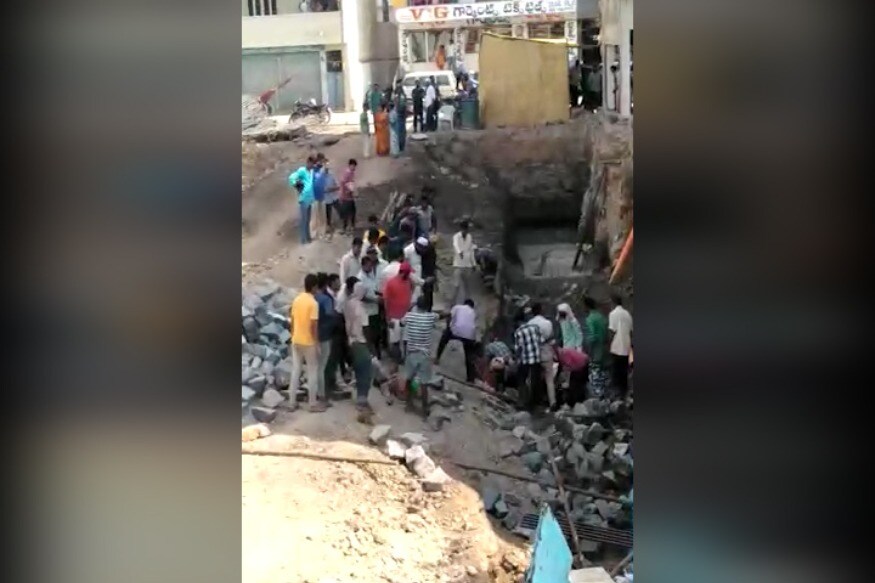 Video: కూలిన సెల్లార్ గోడ... మహిళా కూలీ మృతి... మరో ఆరుగురికి గాయాలు ...