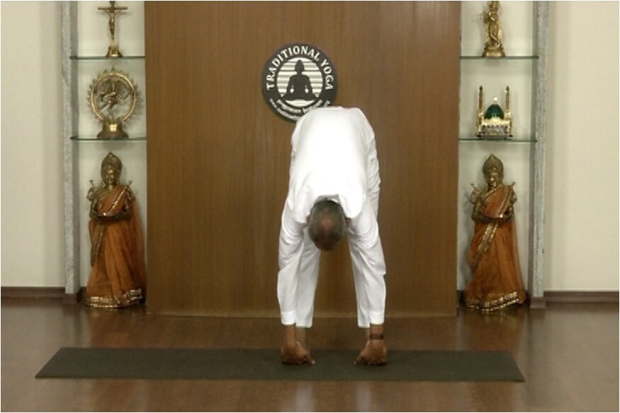 International Yoga Day: How to practice Utthana Asana, explains Dr ALV ...