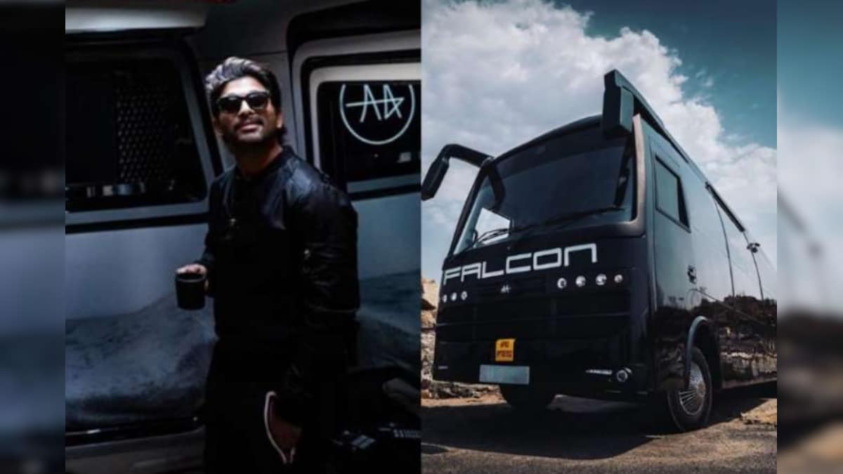 అల్లు అర్జున్ కారవాన్ ఇన్‌సైడ్ ఫోటోస్.. కదిలే ఇంద్రభవనం.. | - News18 Telugu