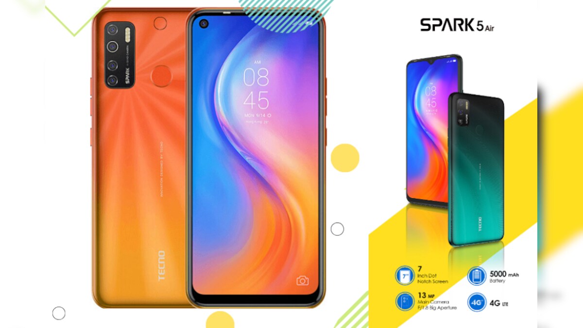 Tecno:5 కెమెరాల స్మార్ట్ ఫోన్ కేవలం రూ.834కే..ఒకసారి చార్జింగ్ పెడితే 4 ...