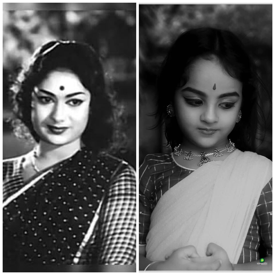 మహానటి వేషంలో సోషల్ మీడియాను షేక్ చేస్తోన్న బుజ్జాయి.. – News18 తెలుగు