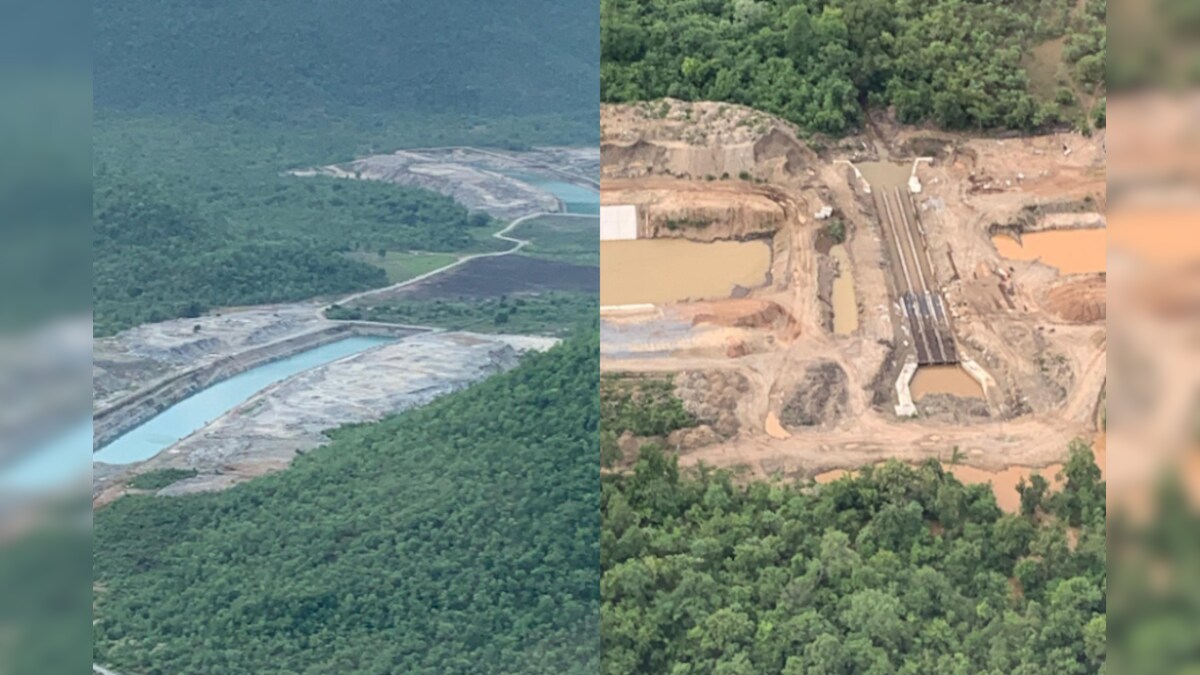 Seetharama Project | వావ్ అనిపిస్తున్న సీతారామ ప్రాజెక్టు ఏరియల్ వ్యూ ...