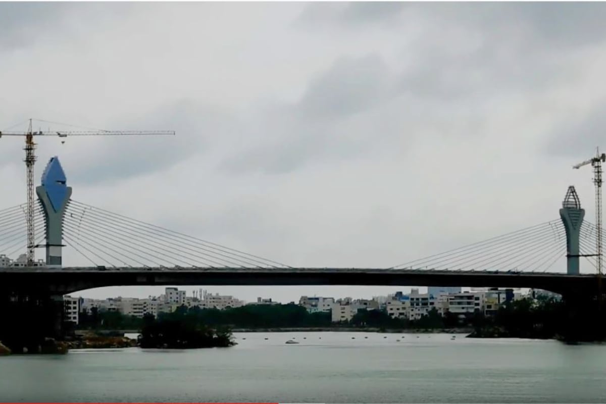 Cable Bridge: దుర్గం చెరువు కేబుల్ బ్రిడ్జి పూర్తి... త్వరలో ప్రారంభం ...