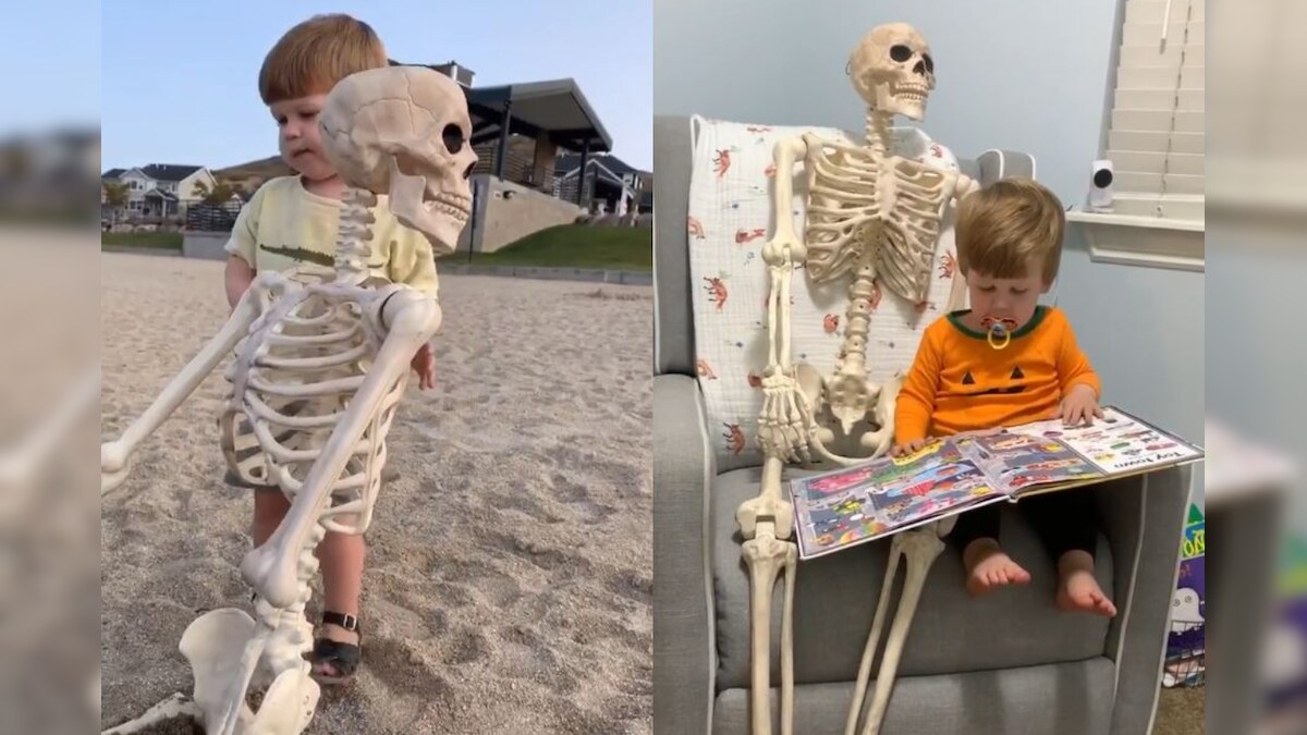 Skeleton Friend: అస్తిపంజరమే ఆ చిన్నారి ఫ్రెండ్.. ఎప్పుడూ వెంట ...