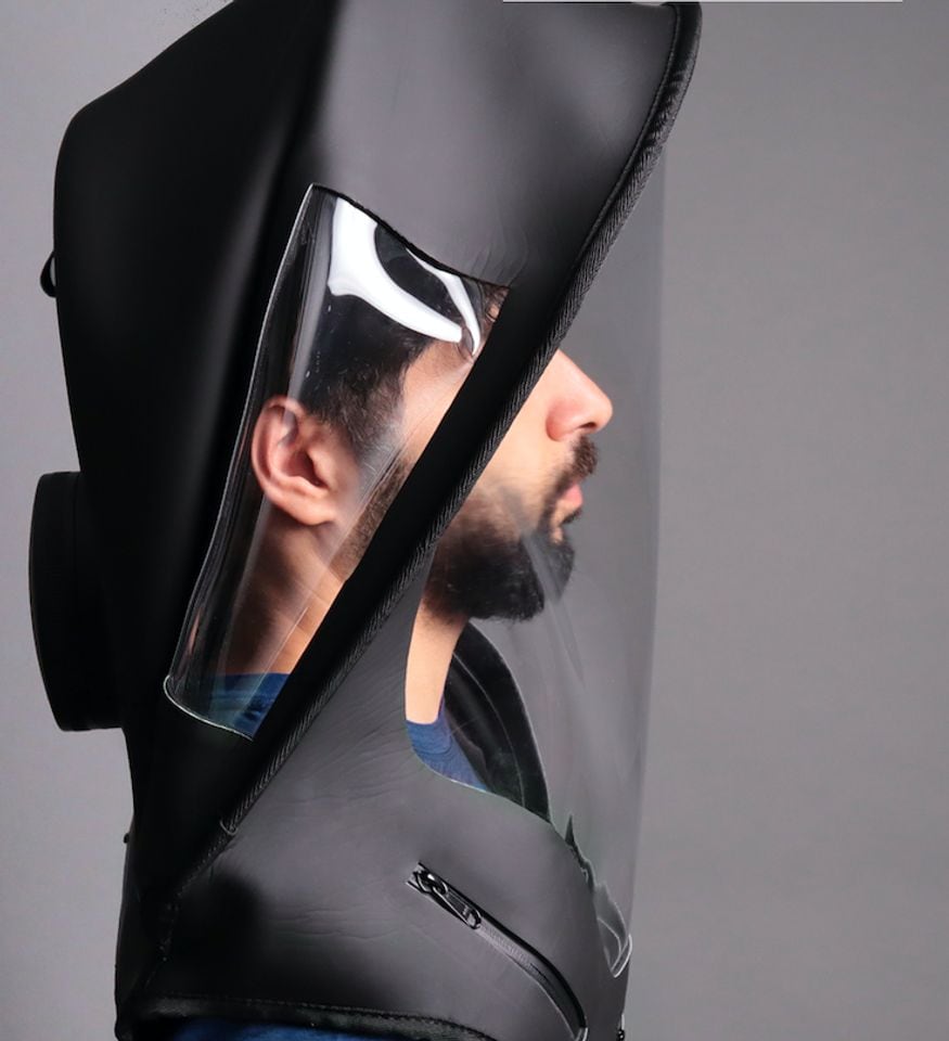 VYZR technologies designed personal air purifying shield BioVYZR Know ...