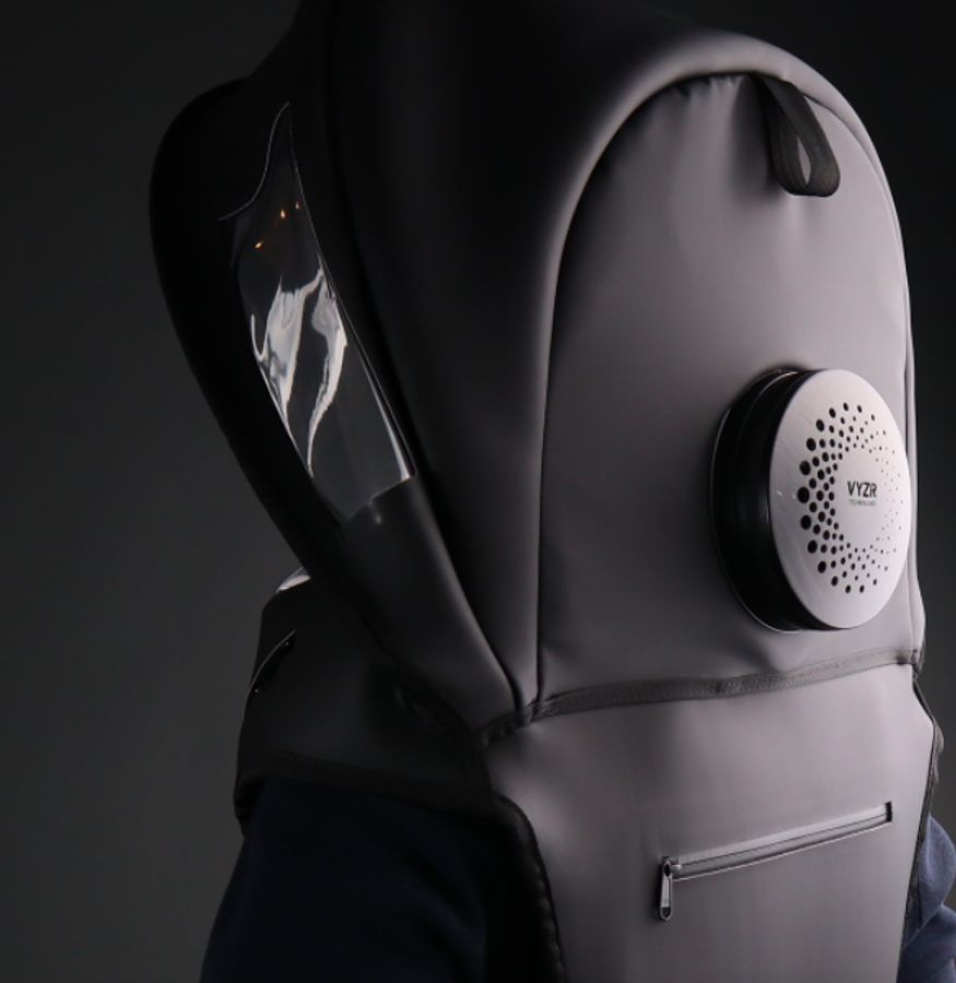 VYZR technologies designed personal air purifying shield BioVYZR Know ...