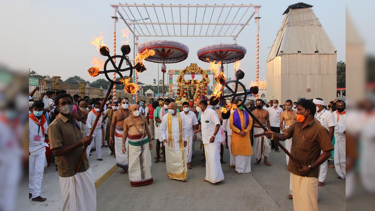 PICS: 226 రోజుల తర్వాత తిరుమలలో అద్భుత సన్నివేశం – News18 తెలుగు