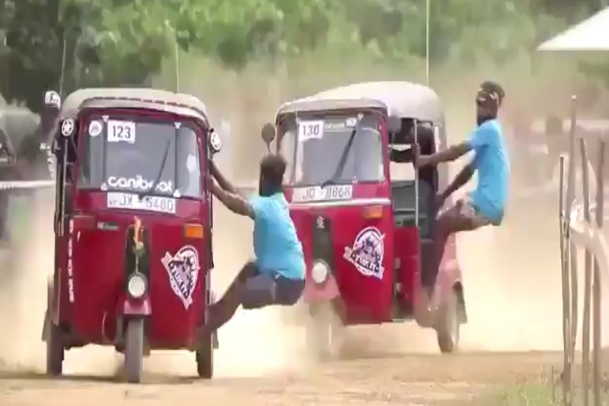 Fact check: Exciting Auto Rickshaw Race .. Organized in Sri Lanka, Not ...