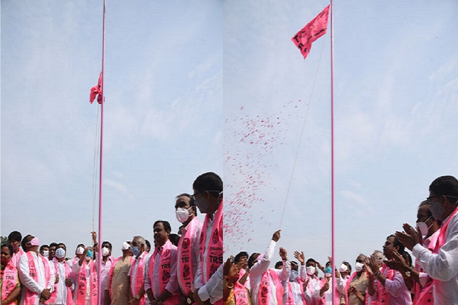 TRS party formation day grand celebrations in Telangana– News18 Telugu