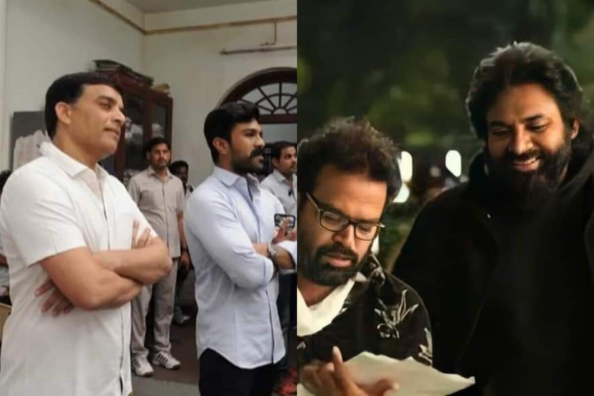 పవన్ కళ్యాణ్ ‘వకీల్ సాబ్’ వర్కింగ్ స్టిల్స్.. లొకేషన్‌లో రామ్ చరణ్ ...