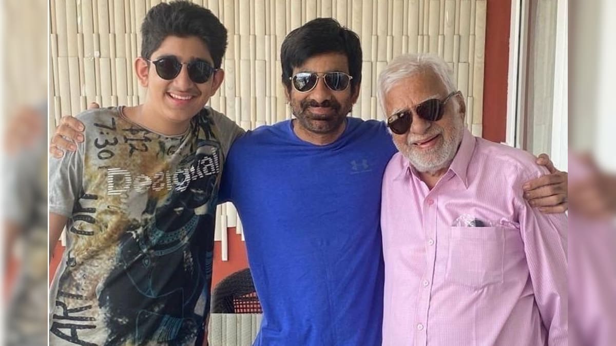 Ravi Teja with father Son: తండ్రి, కొడుకుతో మాస్ రాజా రవితేజ స్పెషల్ ...