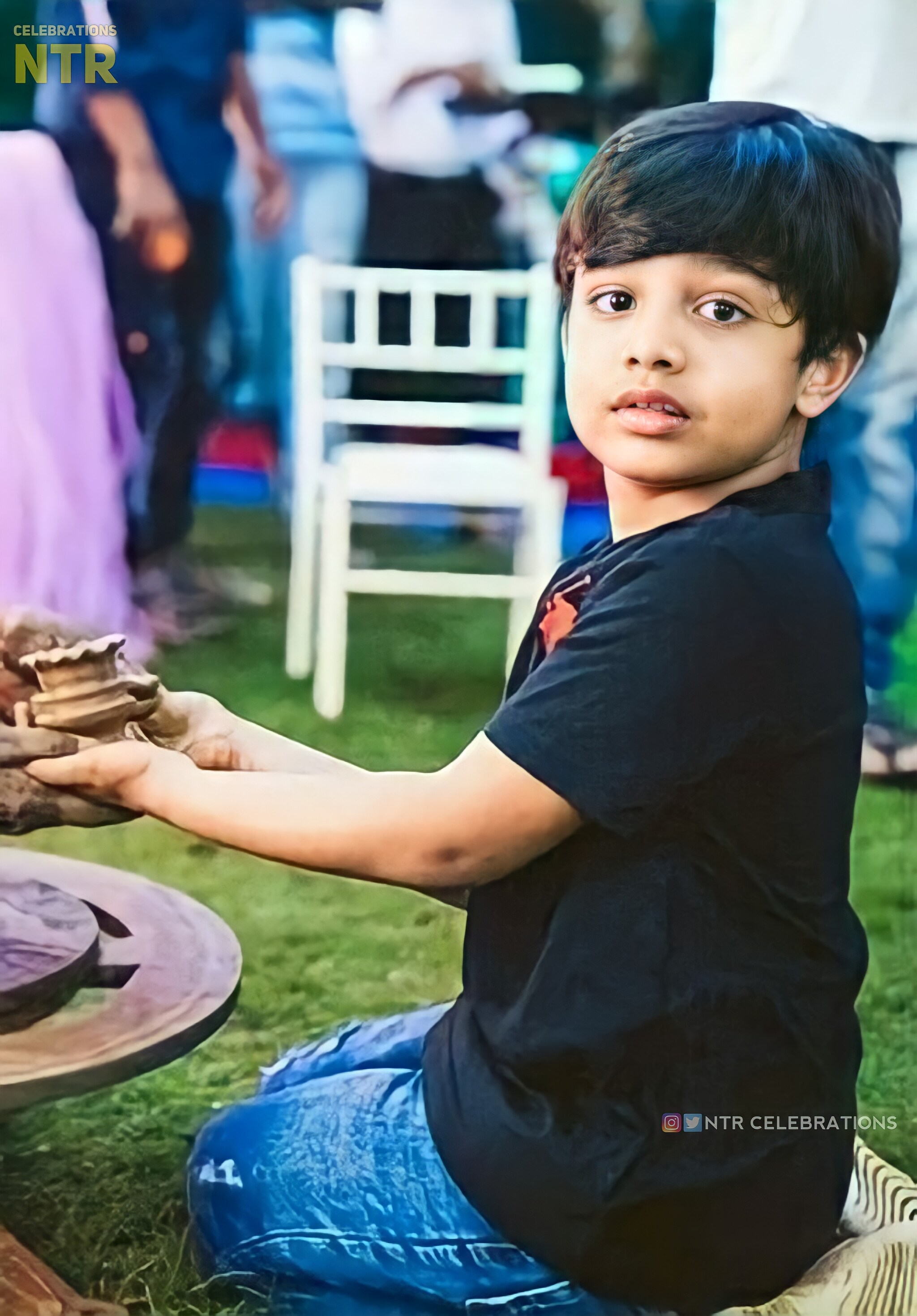 ఎన్టీఆర్ పెద్ద కుమారుడు అభయ్ రామ్‌ క్యూట్ పిక్స్.. – News18 తెలుగు