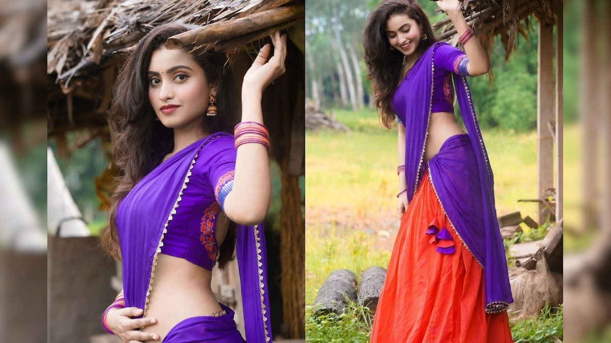 Deepika Pilli: పొలం గట్టున లంగా ఓణిలో నడుము చూపిస్తూ రెచ్చగొడుతున్న ...